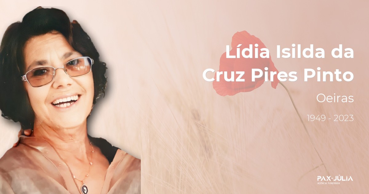 Agência Funerária Pax-Júlia em Beja - Memorial - Lídia Isilda da Cruz ...